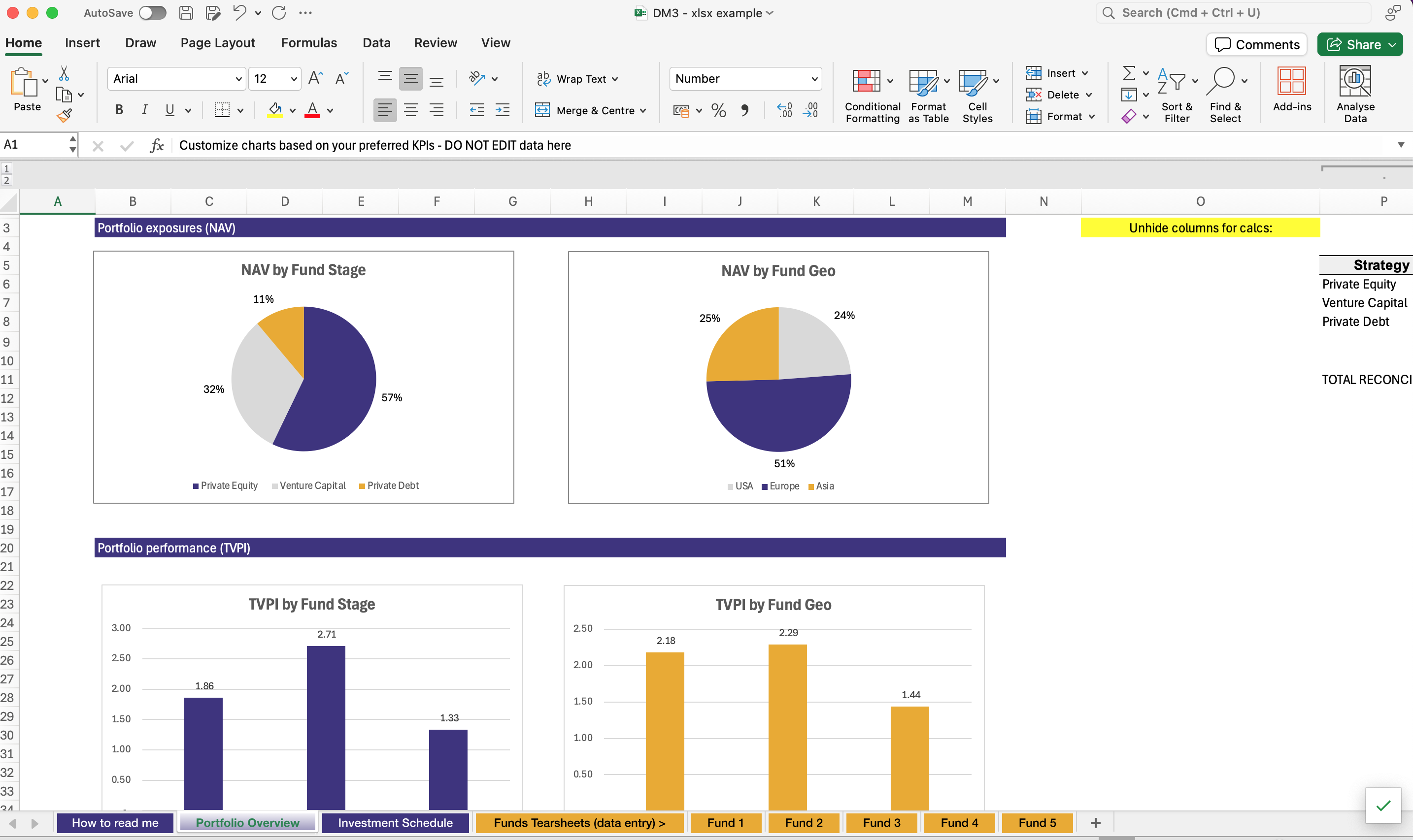 Private Fund Data Management: Tracking Investments in Excel